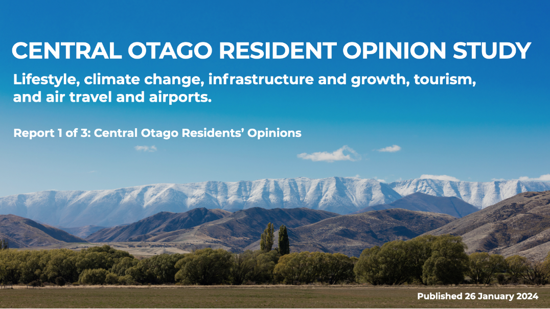 Central Otago study maps lifestyle, issues and concerns – Planetary Ecology